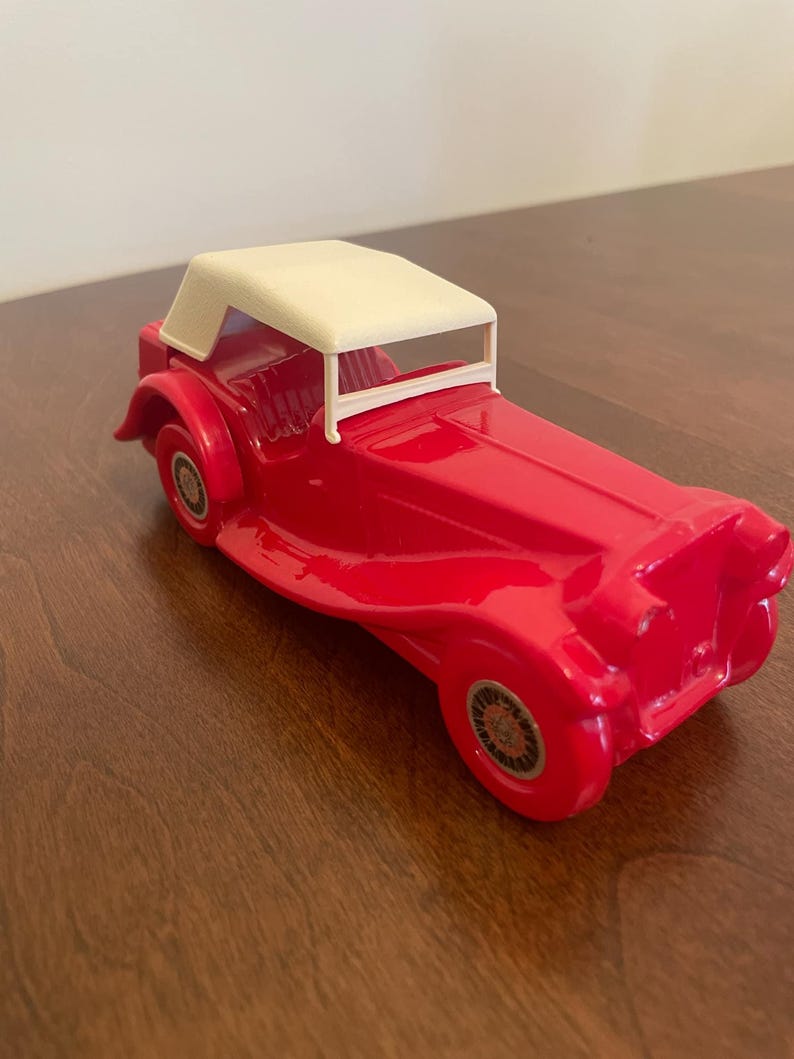 Set of Three Vintage Avon Car Cologne Empty Bottles - 1936 MG, 1955 ...