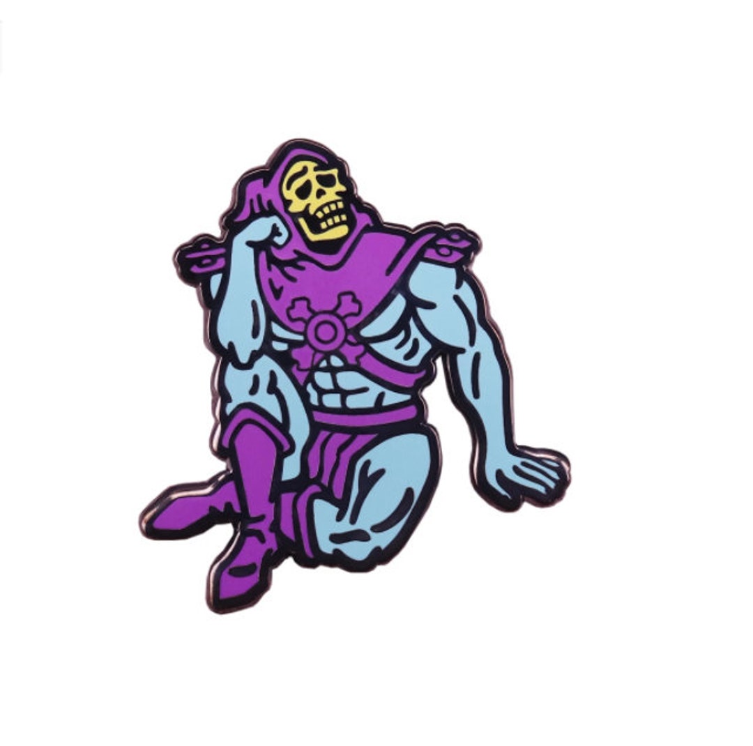 He-man Enamel Pin Skeletor Enamel Pin Heman Enamel Pin - Etsy