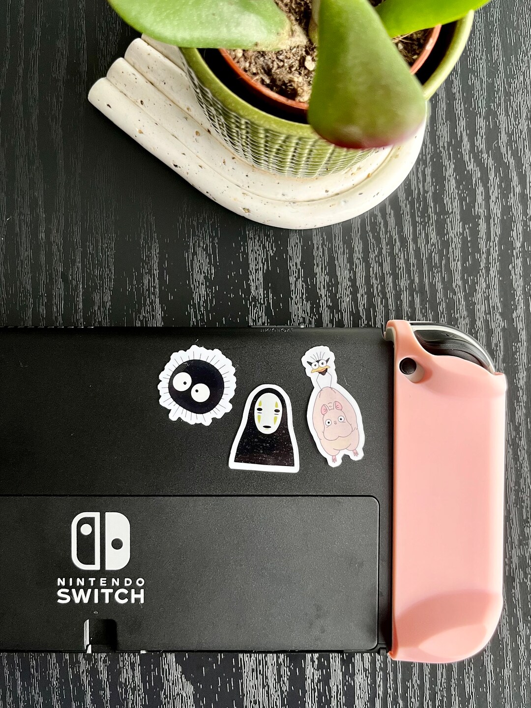 Spirited Away Waterproof Stickers No Face Soot Sprite Boh Baby Mouse ...
