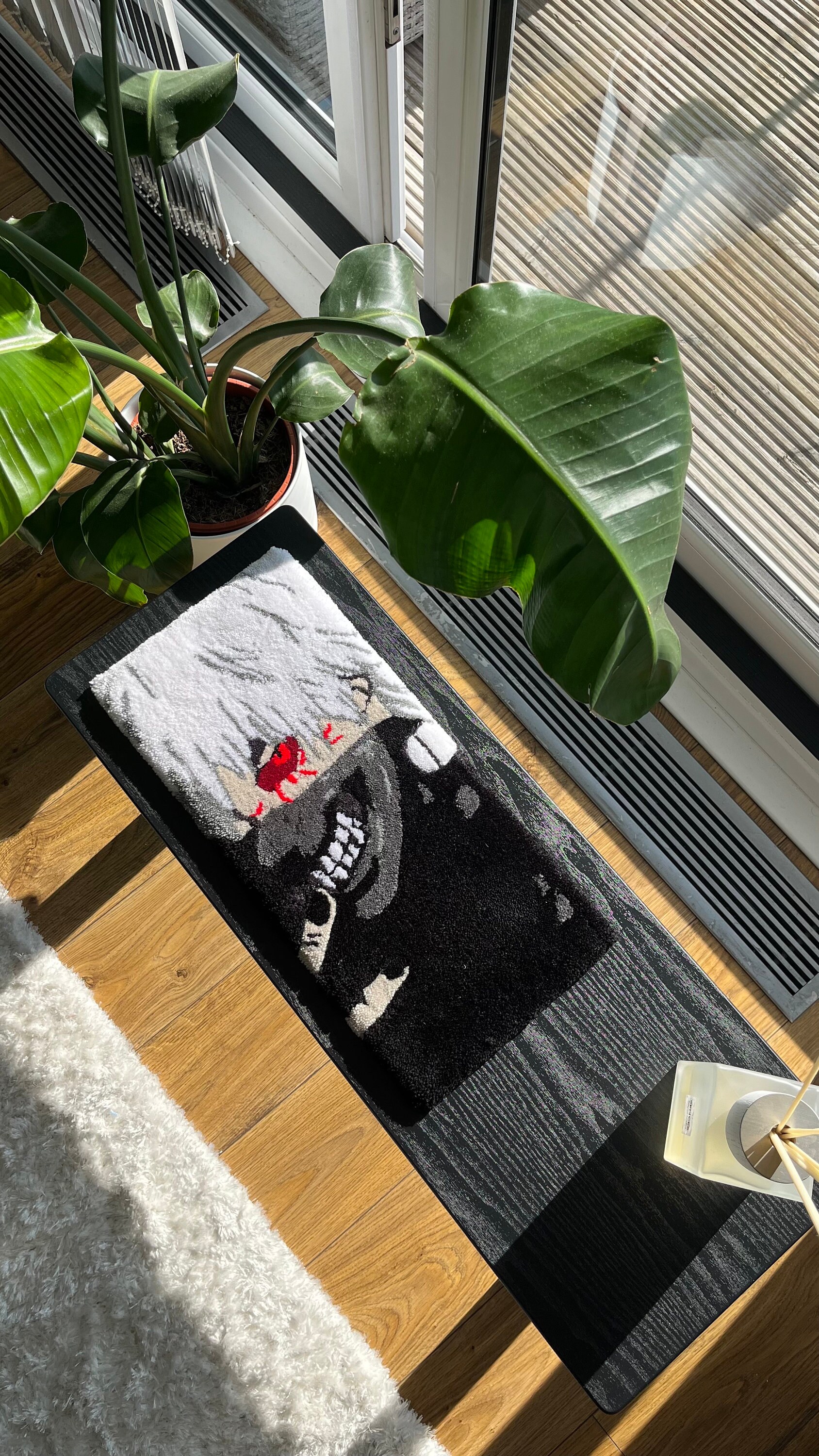 Ken Kaneki Tokyo Ghoul Rug Keyboard Rug Wrist Rug Hand Tufted Wall ...