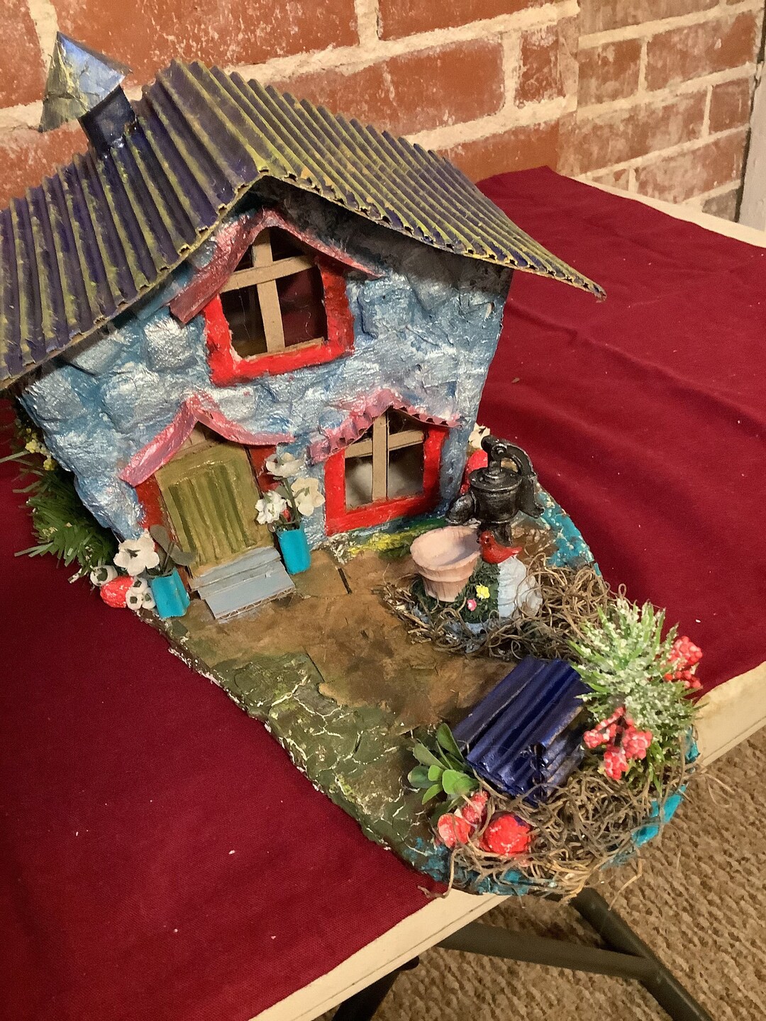 Whimsical Fairy Cottage and Grounds, - Etsy