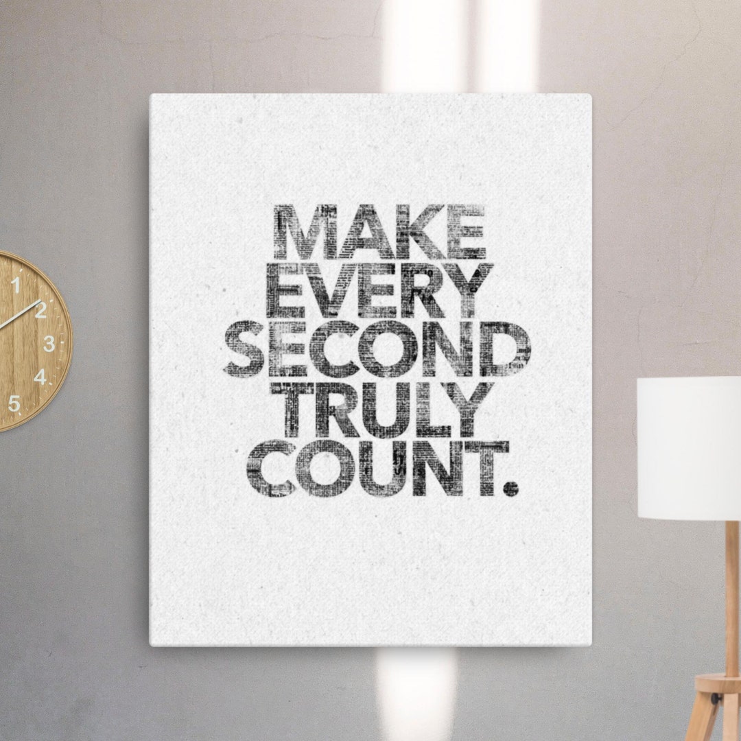 Inspirational Quotes Wall Art Canvas Quotes Wall Art Every - Etsy