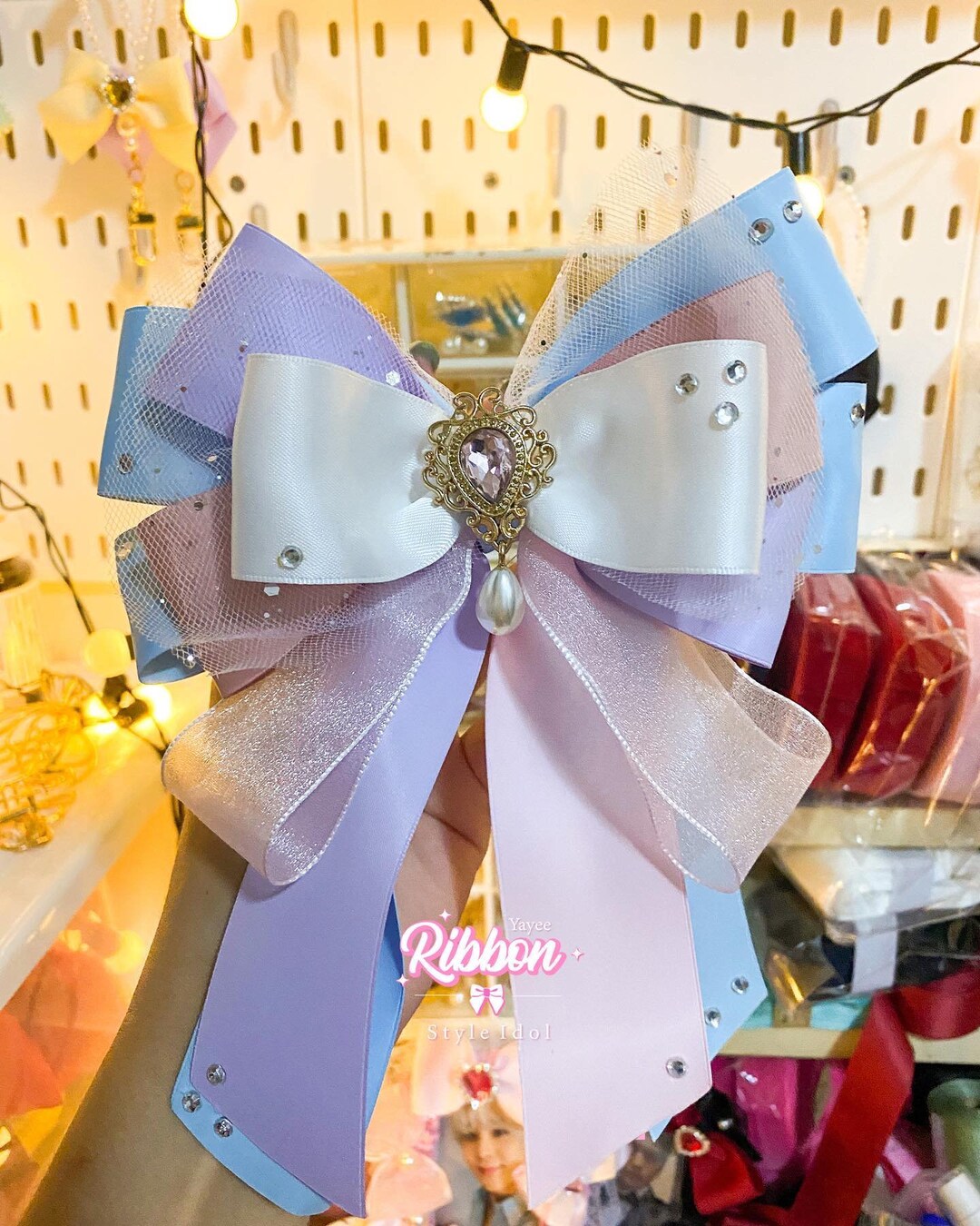 Kpop Lightstick Ribbon Bow - Etsy