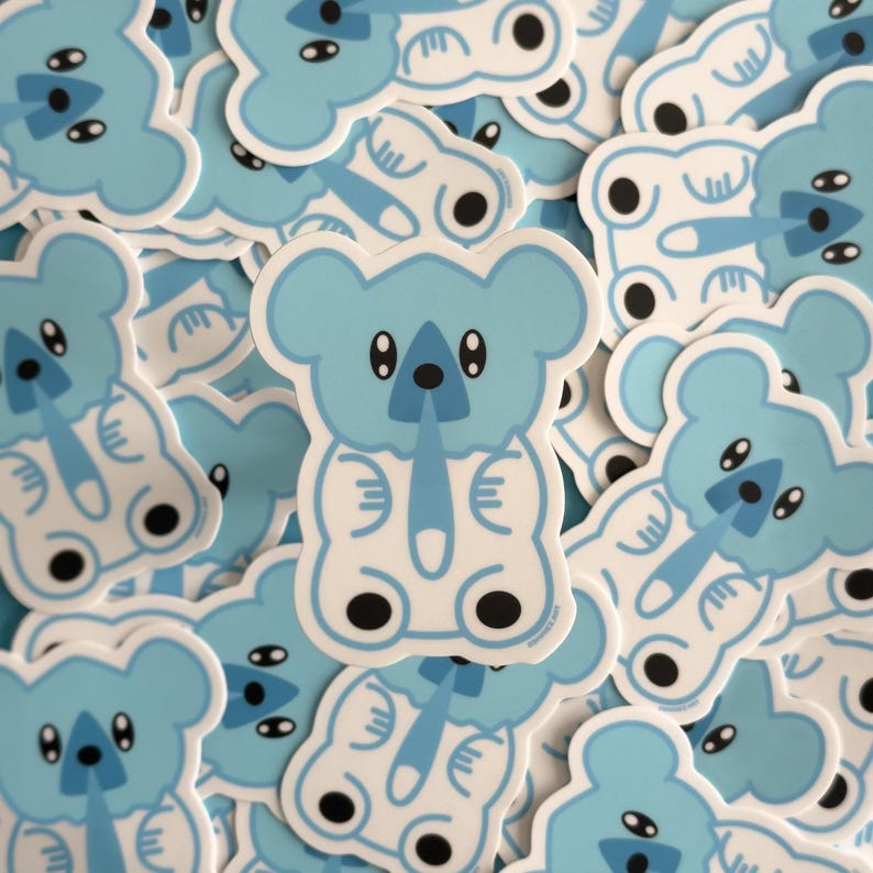 Cubchoo Pokemon Gummy Sticker - Etsy