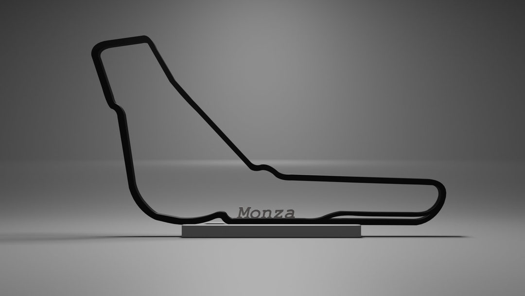 Monza Track 3D STL Model - Etsy