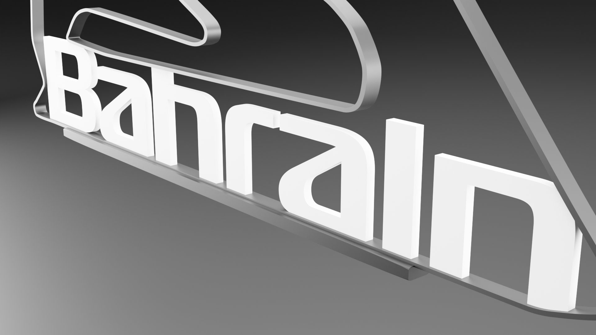 Bahrain F1 Track 3D STL Model - Etsy