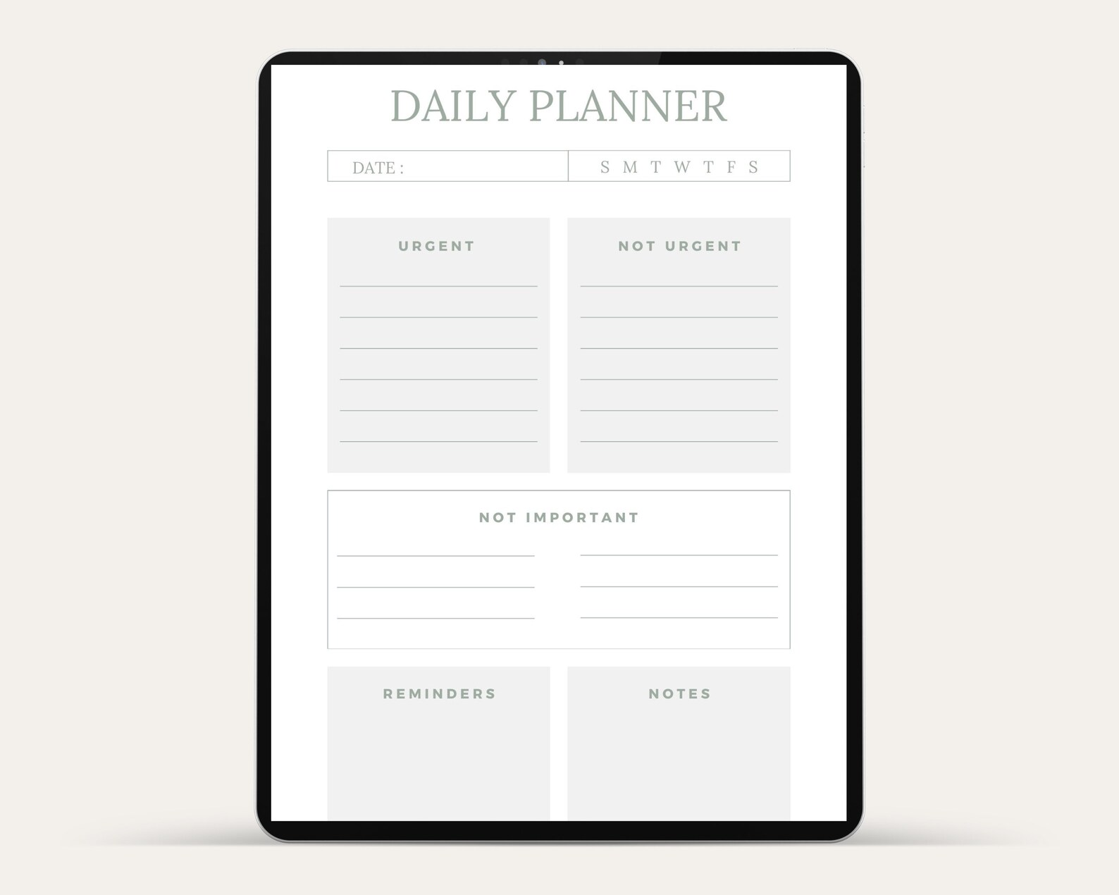 Family Life Planner PDF Printable, A4 Size, Daily Planner, Weekly ...