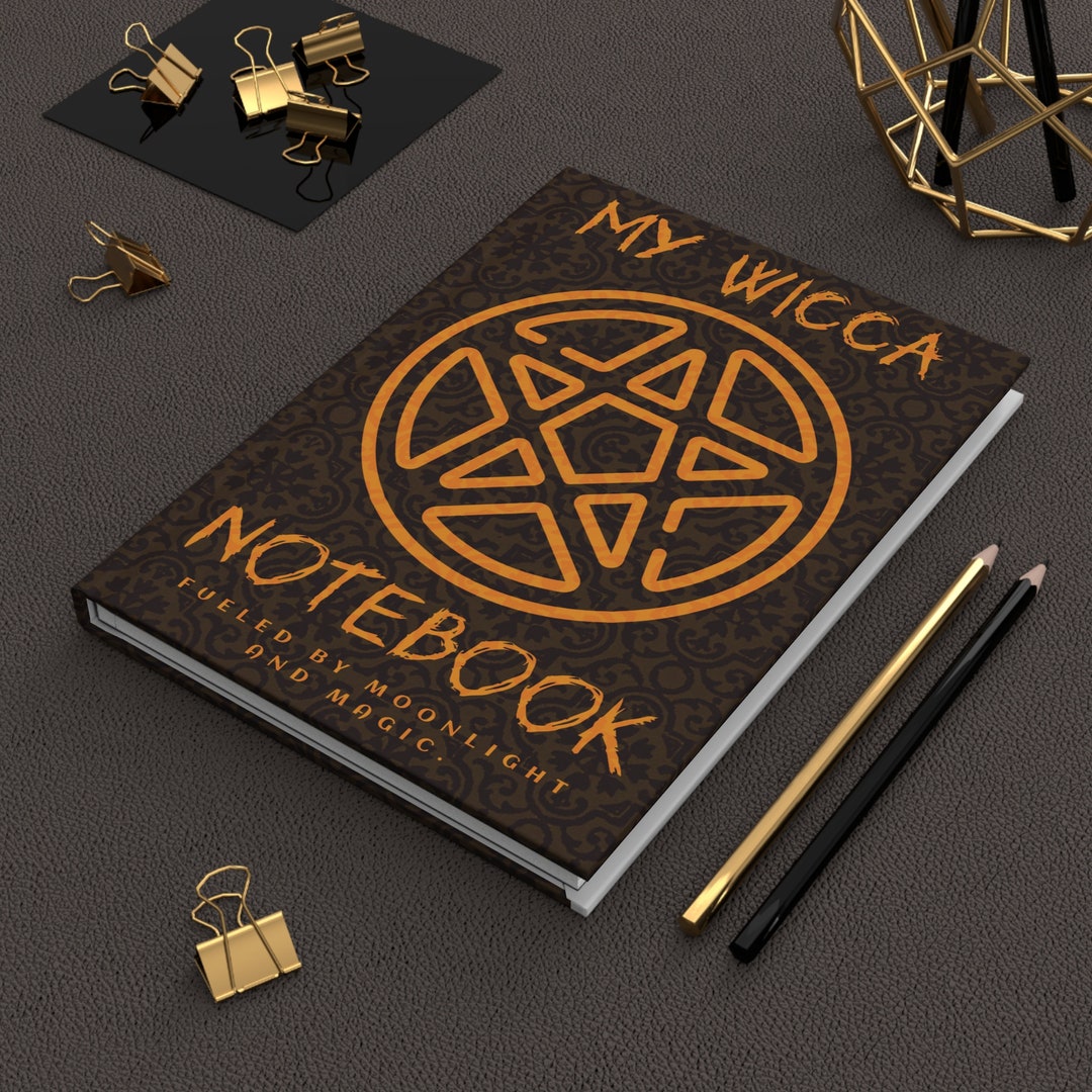 Wiccan Notebook, Keep A Note of All Things Witchcraft, Magical Spells ...