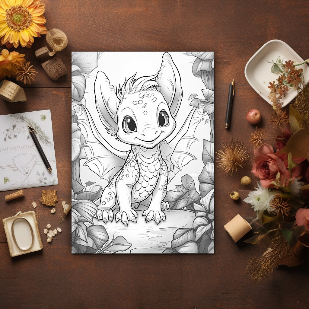 30 Baby Dragon Coloring Pages Adorable Baby Dragon Coloring Pages ...