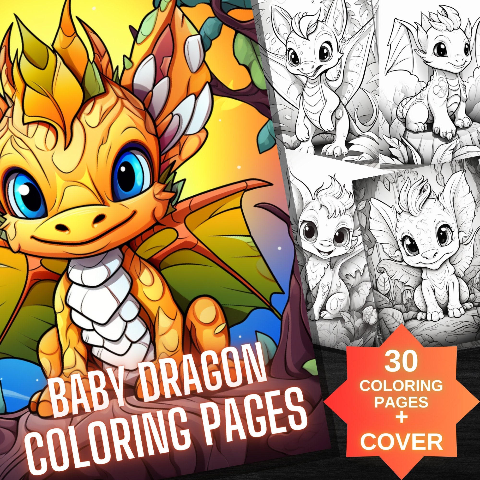 30 Baby Dragon Coloring Pages Adorable Baby Dragon Coloring Pages ...