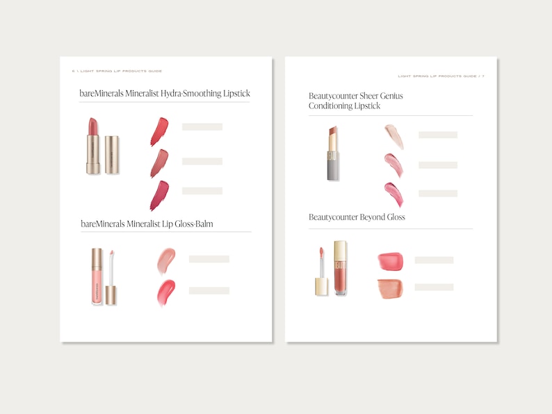150+ Top-rated Lip Product Guide for Light Springs: MAC, Clinique ...