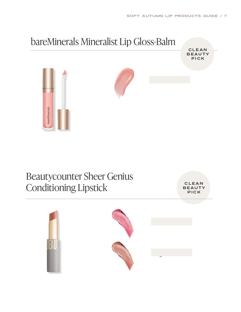 150 Top-rated Lip Product Guide for Soft Autumns: MAC, Clinique ...