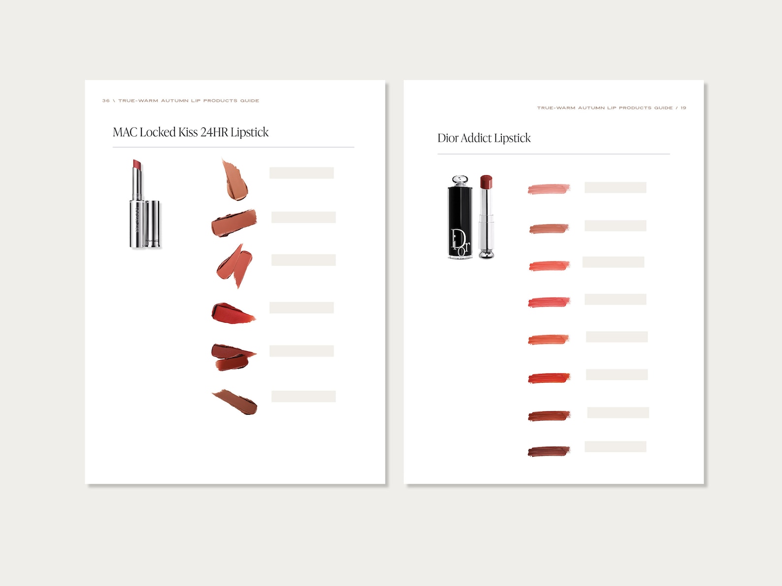 200+ Top-rated Lip Product Guide for True/warm Autumns: MAC, Clinique ...