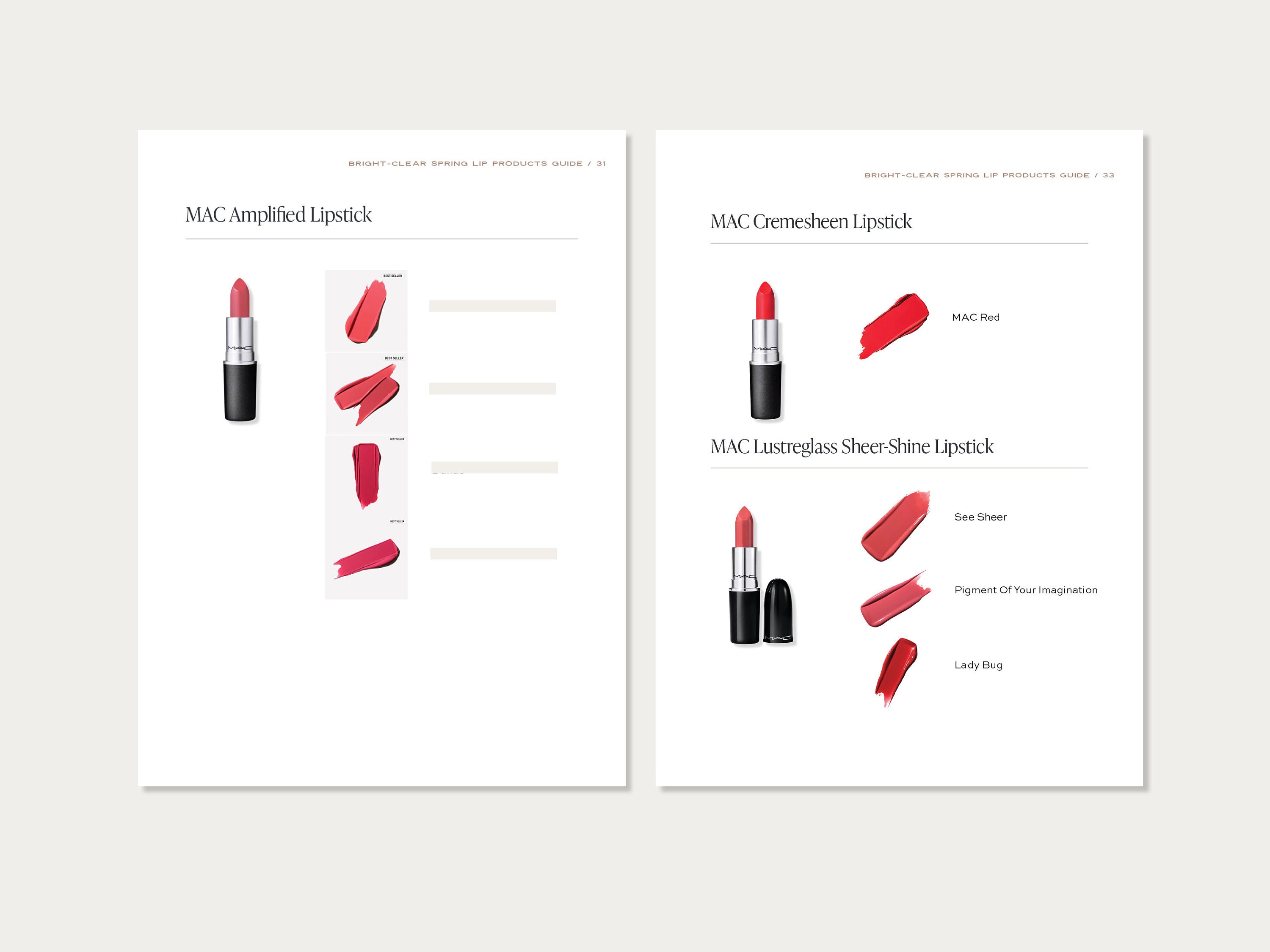 150+ Top-rated Lip Product Guide for Bright/clear Springs: MAC ...
