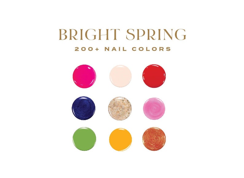 200+ Best Nail Polish Colors for Bright/clear Springs: Shades From ...