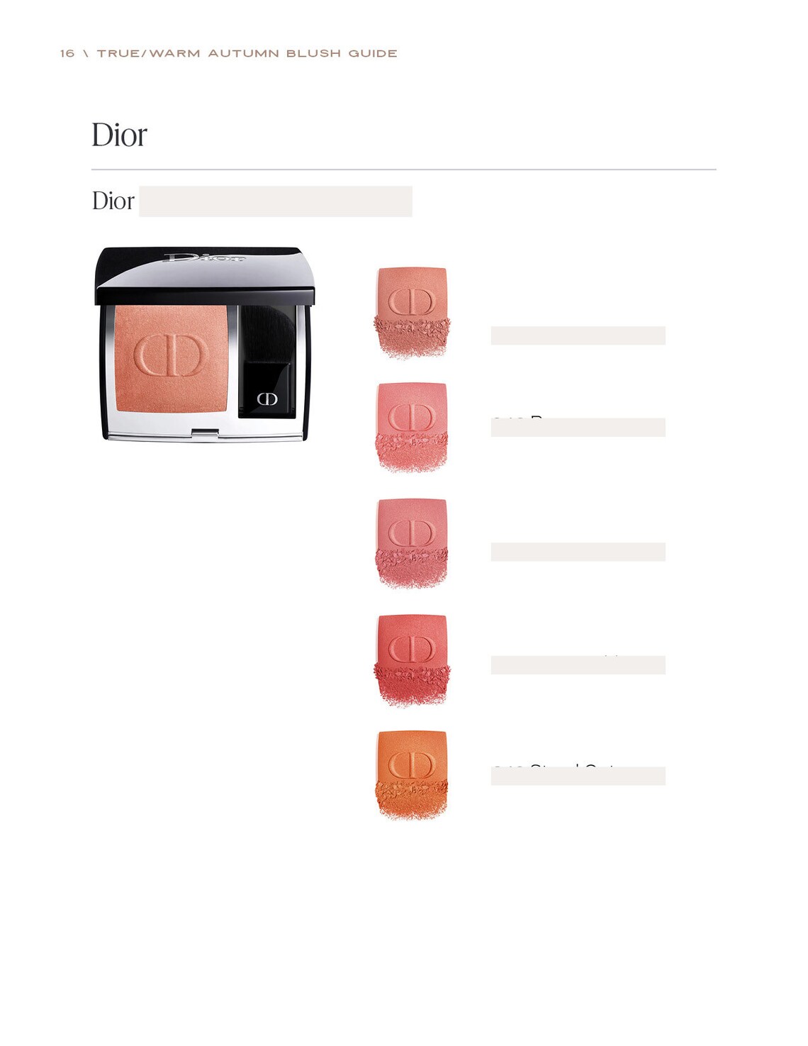 200 Top-rated Blush Guide for True/warm Autumns: Rare Beauty, Nars ...
