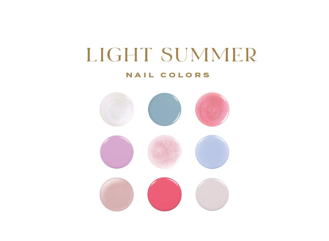 Light nail color store