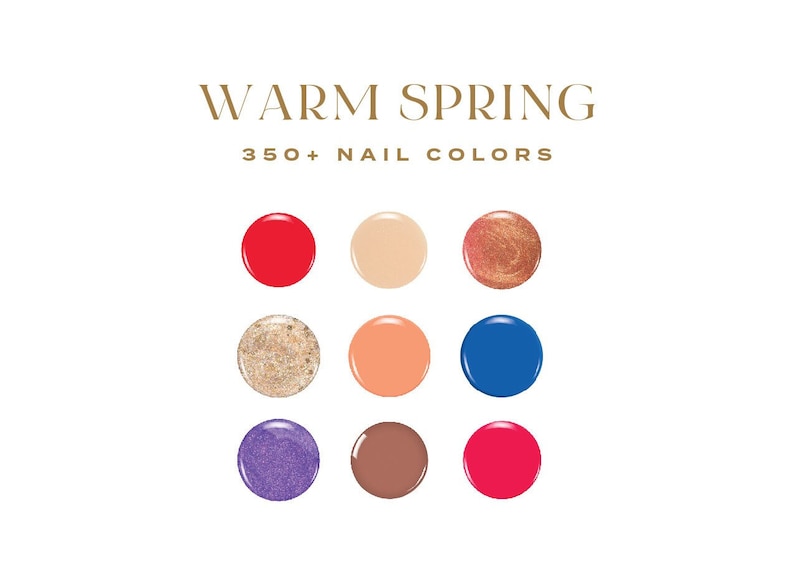 350+ Best Nail Polish Colors for True/warm Springs: Shades From Essie ...