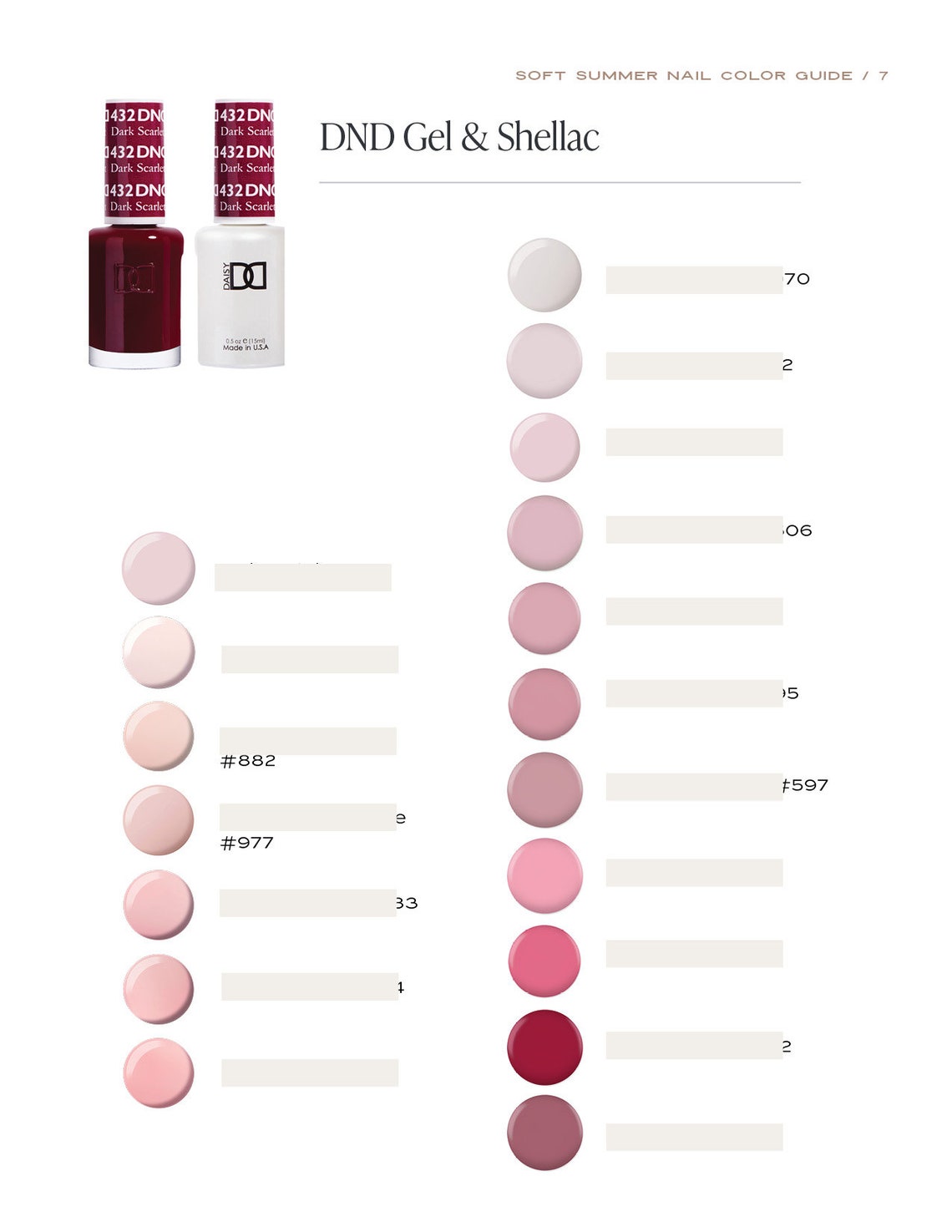 200+ Best Nail Polish Colors for Soft Summers: Shades From CND, DND ...