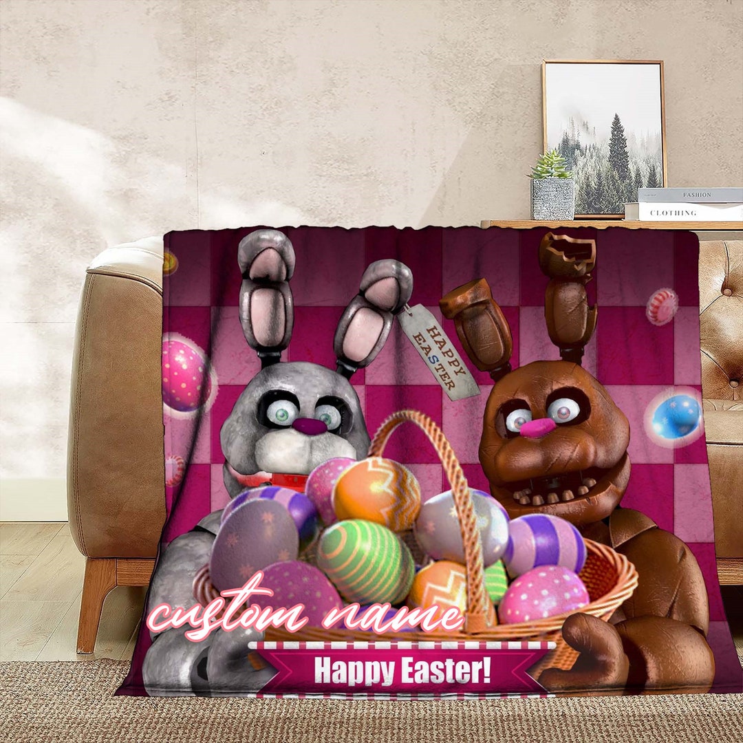 Five Nights Freddy FNAF Blanket Custom Name Blanket Customized - Etsy Five Nights Freddy FNAF Blanket Custom Name Blanket Customized - Etsy