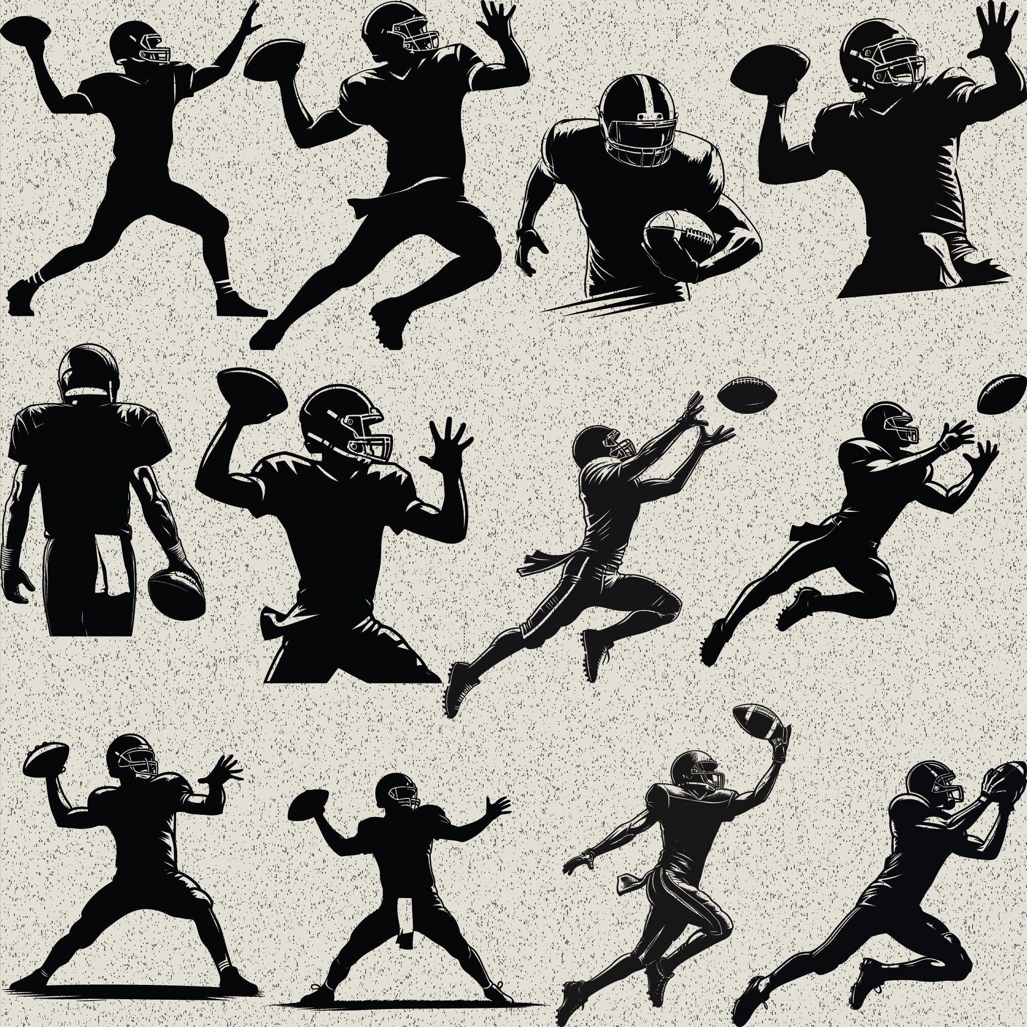 89 Football Graphics SVG and PNG Bundle: Helmet, Gameday, Cheerleader ...