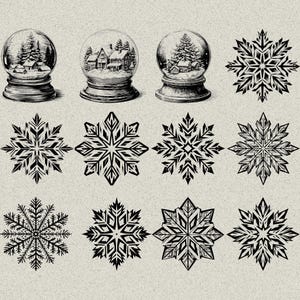 100 Christmas Designs Bundle PNG & SVG Digital for Laser Engraving or ...