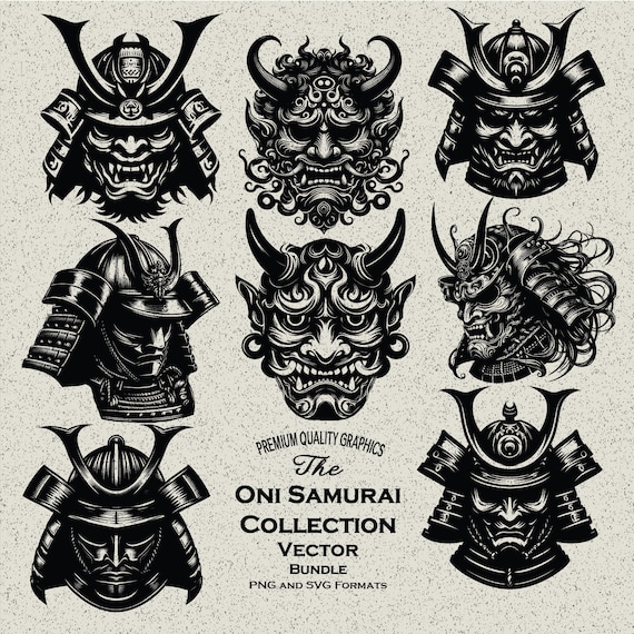 Japanese Samurai Face Tattoo