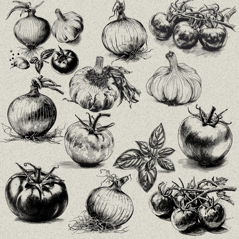 85 Food Designs Bundle PNG & SVG for Laser Engraving or Print, Pizza ...