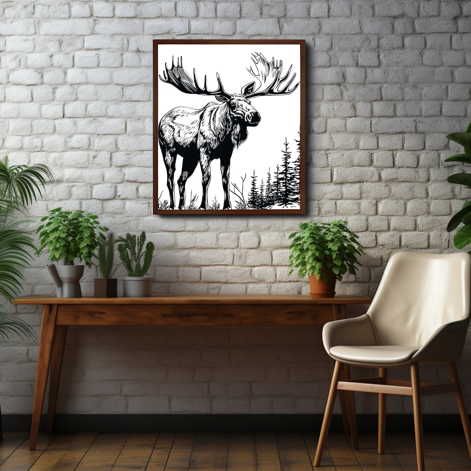 25 Moose Design Bundle PNG & SVG Formats Good for Laser Engraving and ...