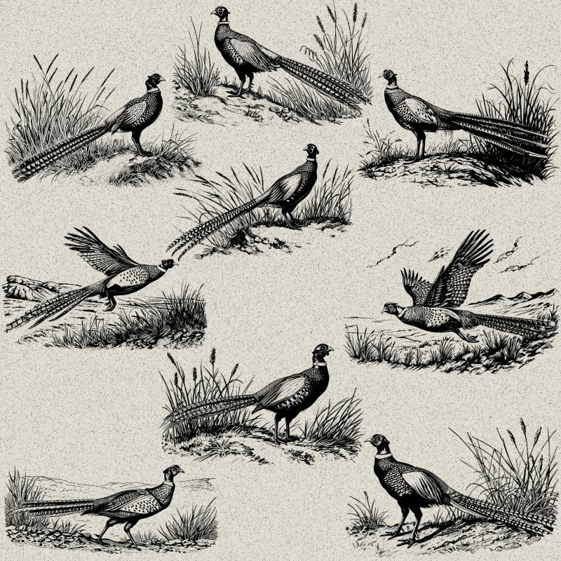 44 Game Bird Designs Bundle PNG & SVG for Laser Engraving or Print on ...