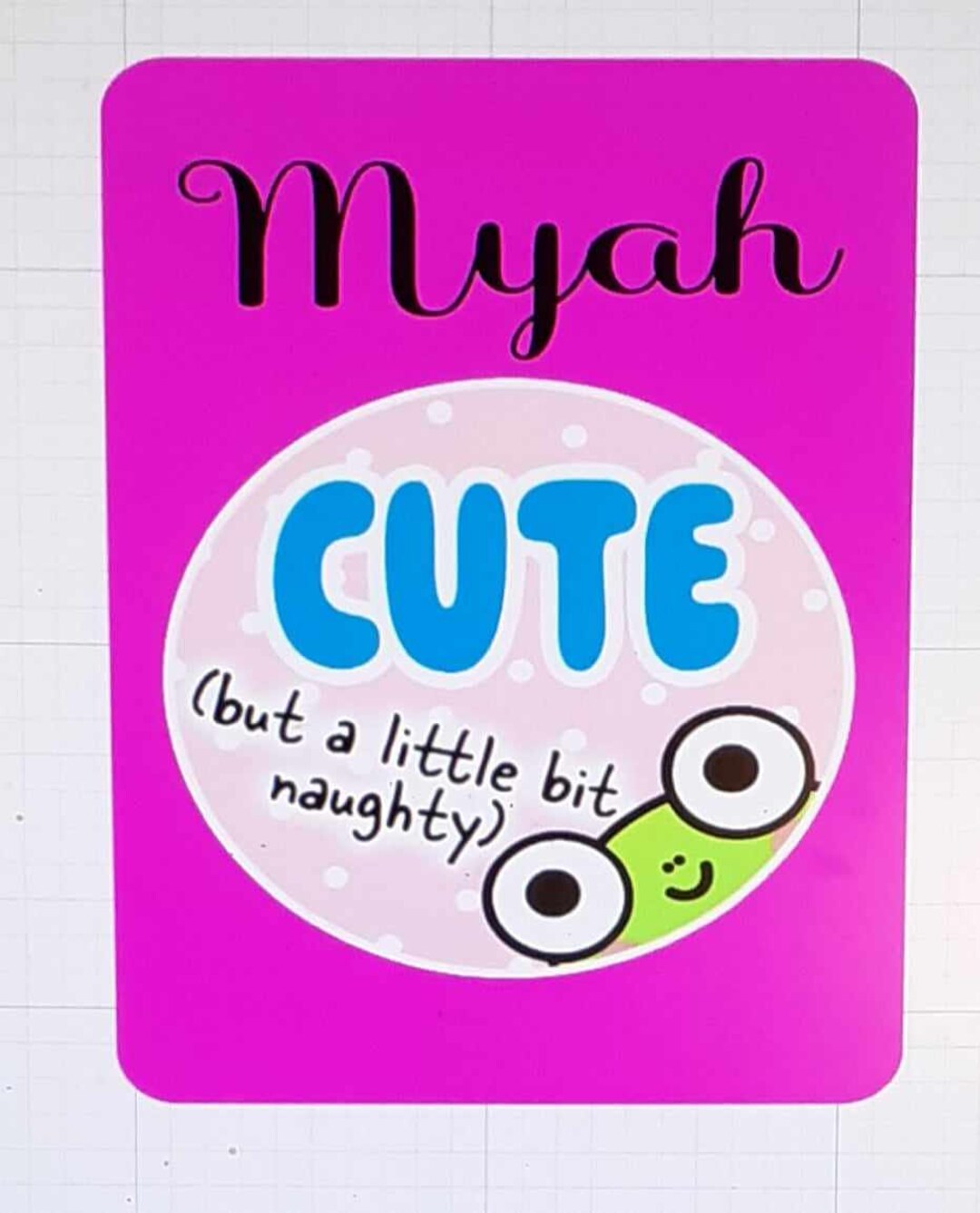 X5 Personalised Name Stickers Cute but a Little Bit Naughty Phone ...