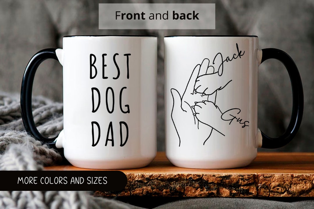 Personalized Dog Dad Mug,gift for Dog Dad,father's Day Gift ...