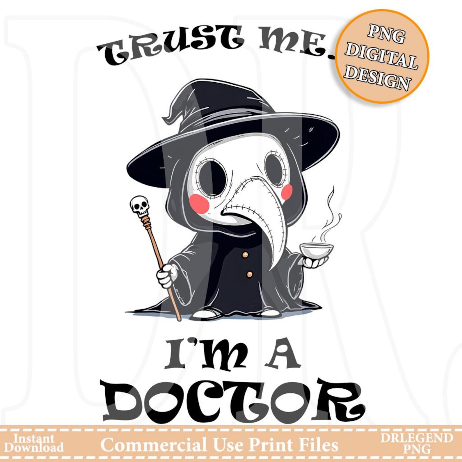 Trust Me Png, I Am A Doctor Png | Horror Plague Doctor for Film ...