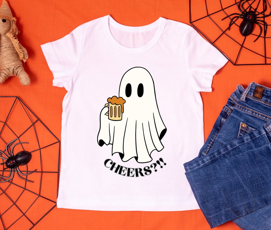 Halloween Cheers Spooky Cute Ghost PNG Digital Download Halloween ...
