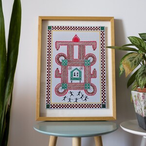 Chittara Painting A4 Size for Drawing Room, Living Room, Bedroom - Etsy