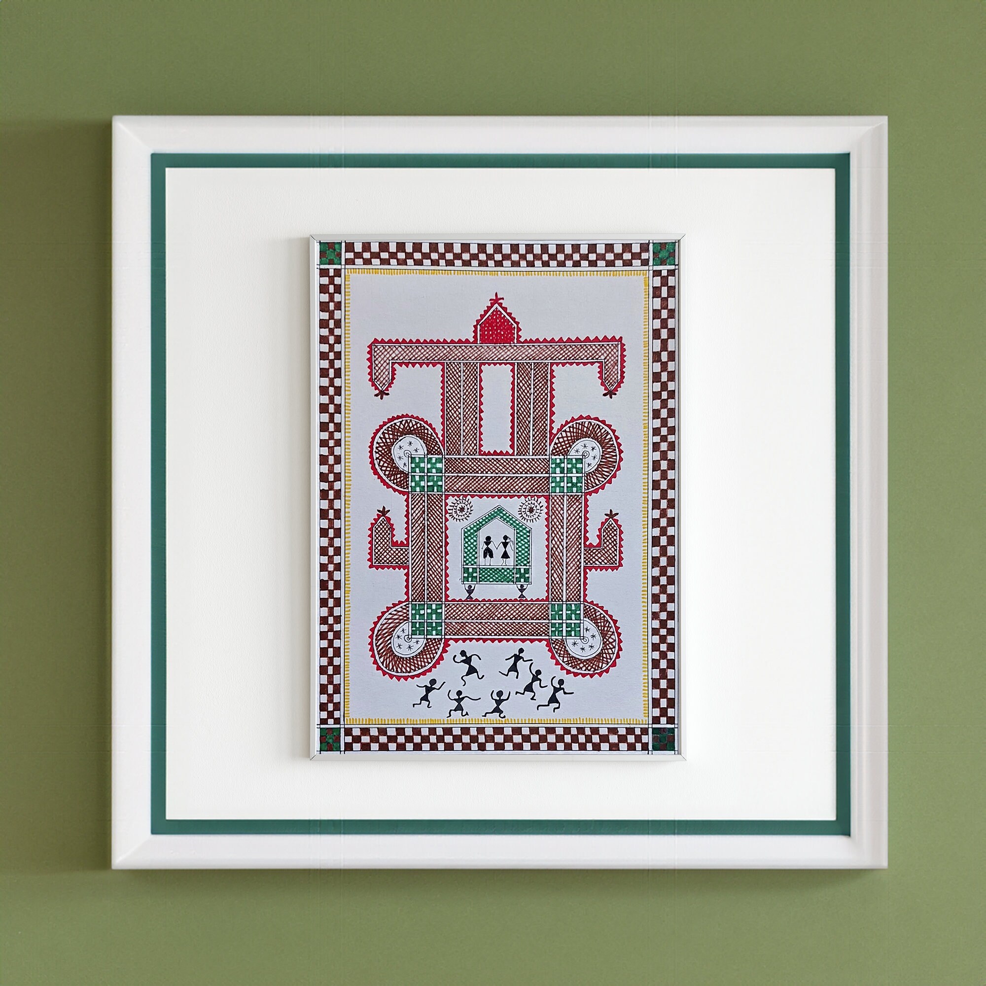 Chittara Painting A4 Size for Drawing Room, Living Room, Bedroom - Etsy