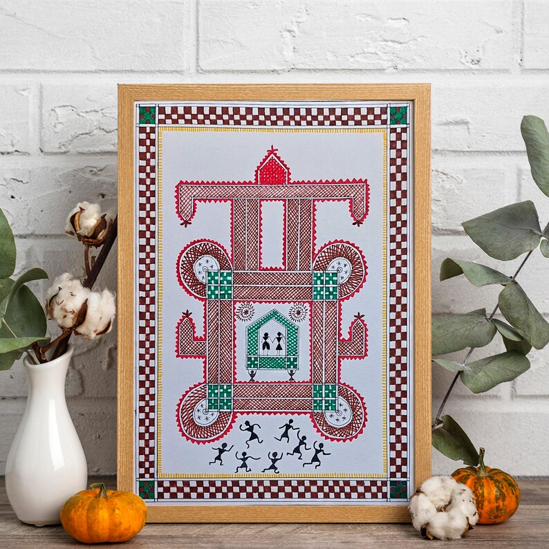 Chittara Painting A4 Size for Drawing Room, Living Room, Bedroom - Etsy