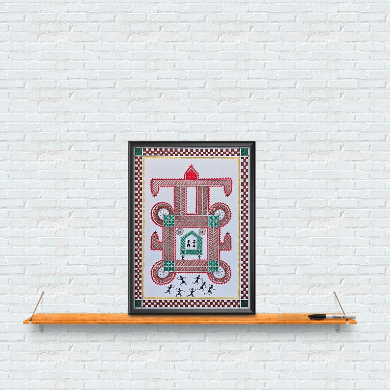 Chittara Painting A4 Size for Drawing Room, Living Room, Bedroom - Etsy