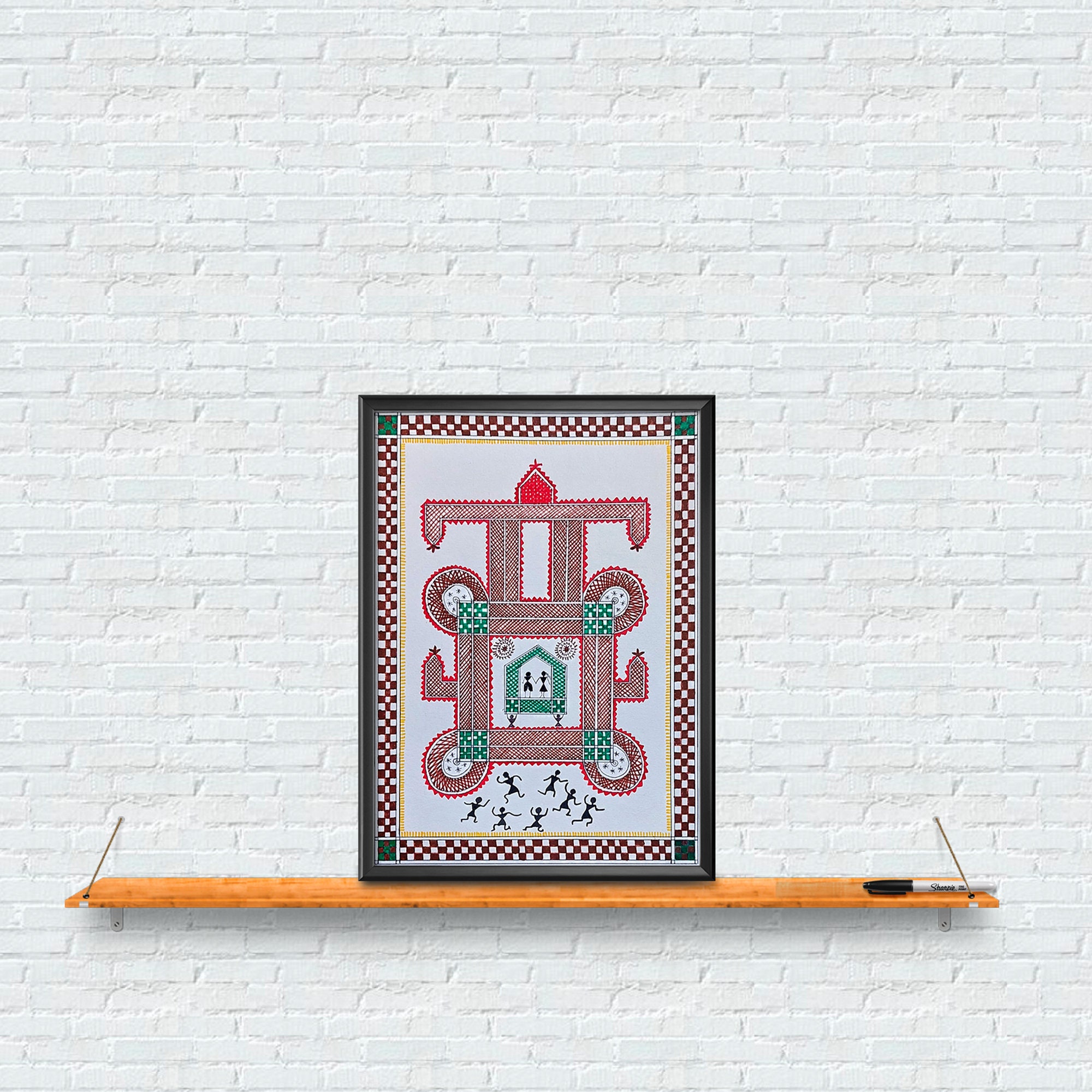 Chittara Painting A4 Size for Drawing Room, Living Room, Bedroom - Etsy