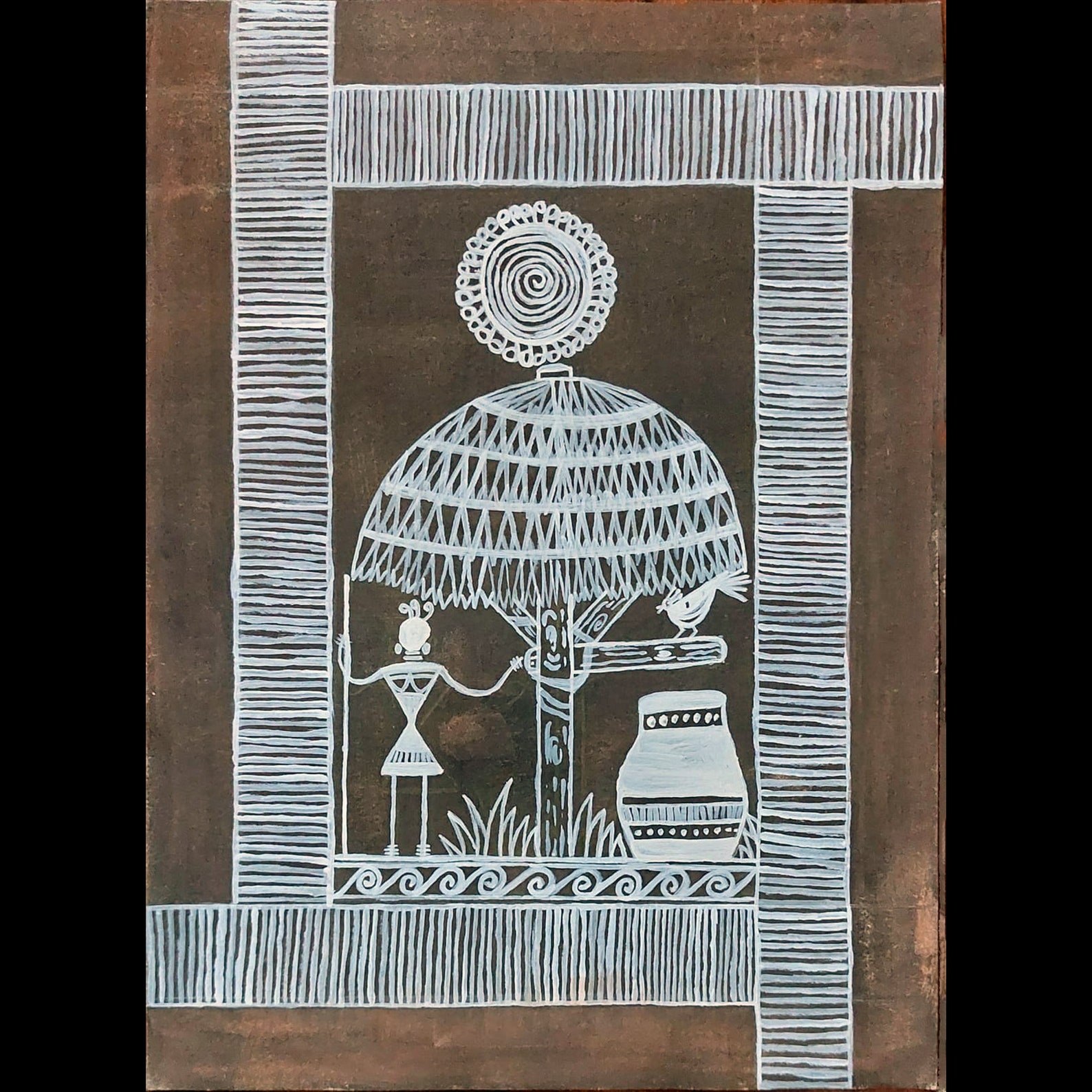 Saura Painting A4 Size for Drawing Room Living Room Bedroom - Etsy