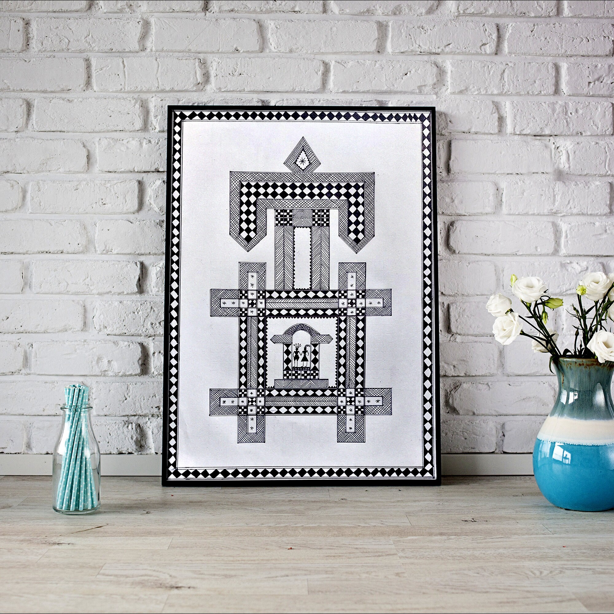 Chittara Painting A3 Size for Drawing Room, Living Room, Bedroom - Etsy