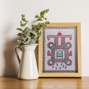 Chittara Painting A4 Size for Drawing Room, Living Room, Bedroom - Etsy