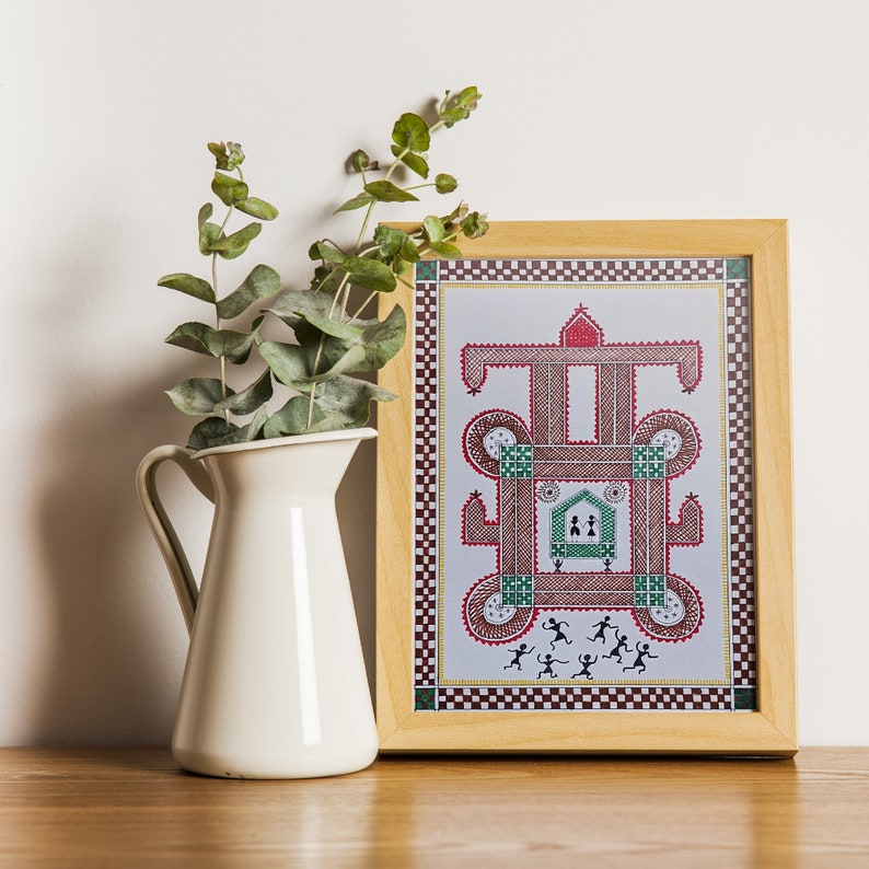 Chittara Painting A4 Size for Drawing Room, Living Room, Bedroom - Etsy