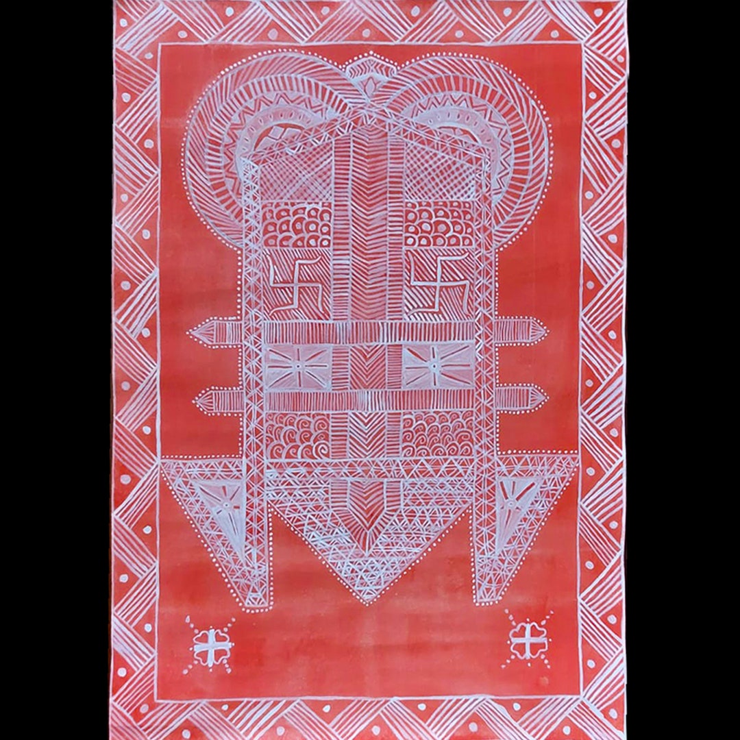 Mandana Paintings A3 Size for Drawing Room Living Room - Etsy