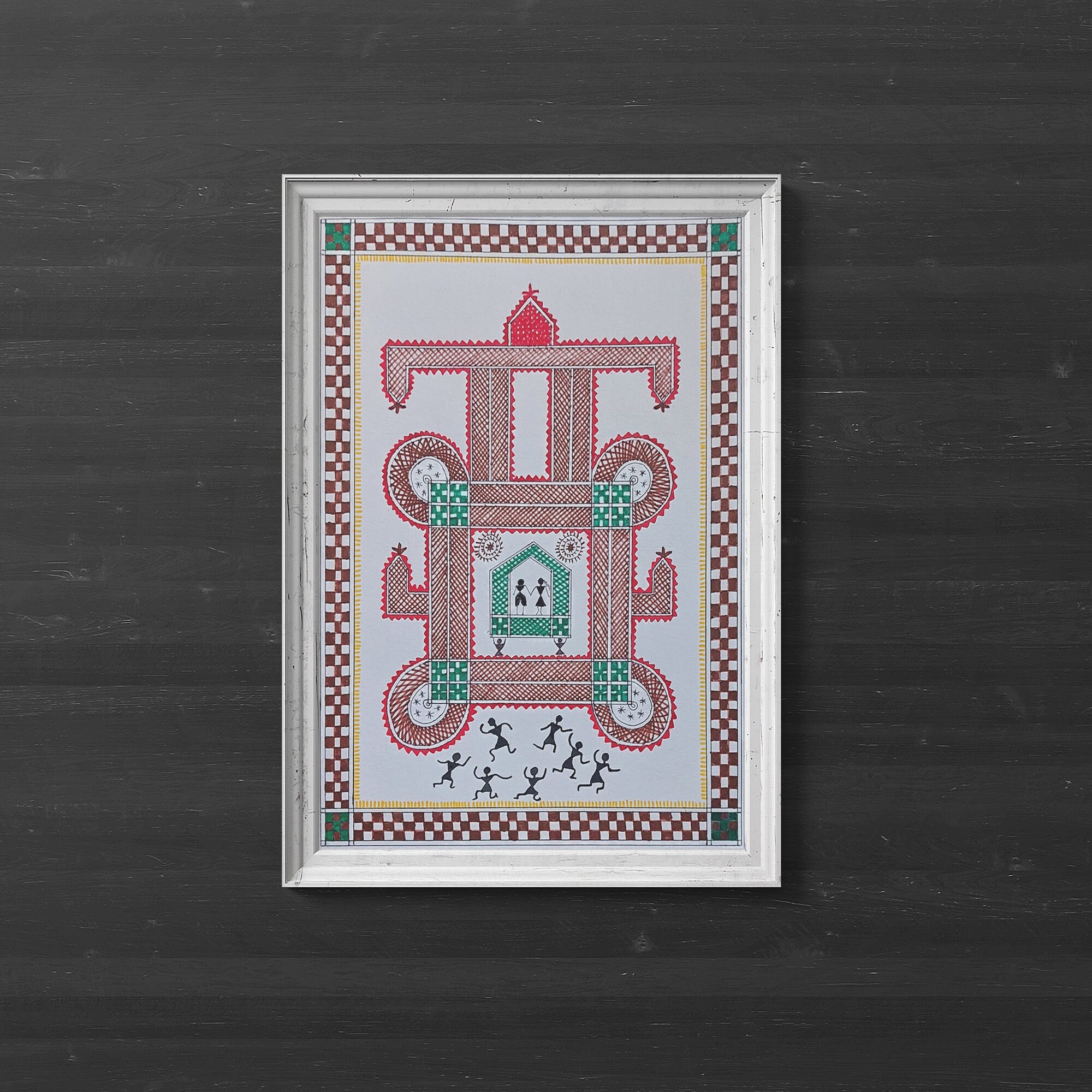 Chittara Painting A4 Size for Drawing Room, Living Room, Bedroom - Etsy