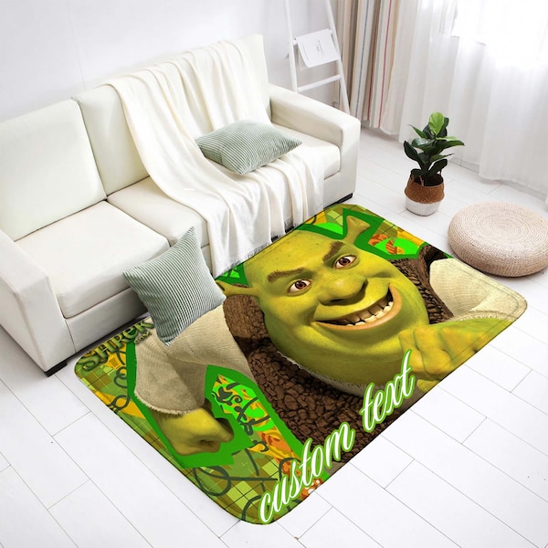Shrek Rug - Etsy