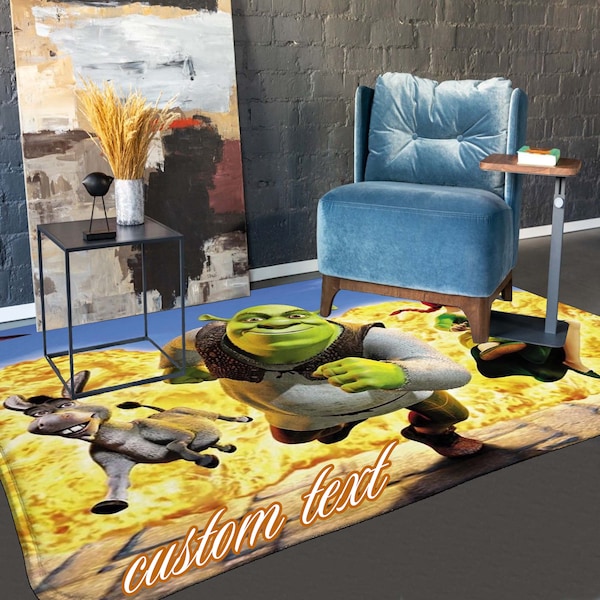 Shrek Rug - Etsy