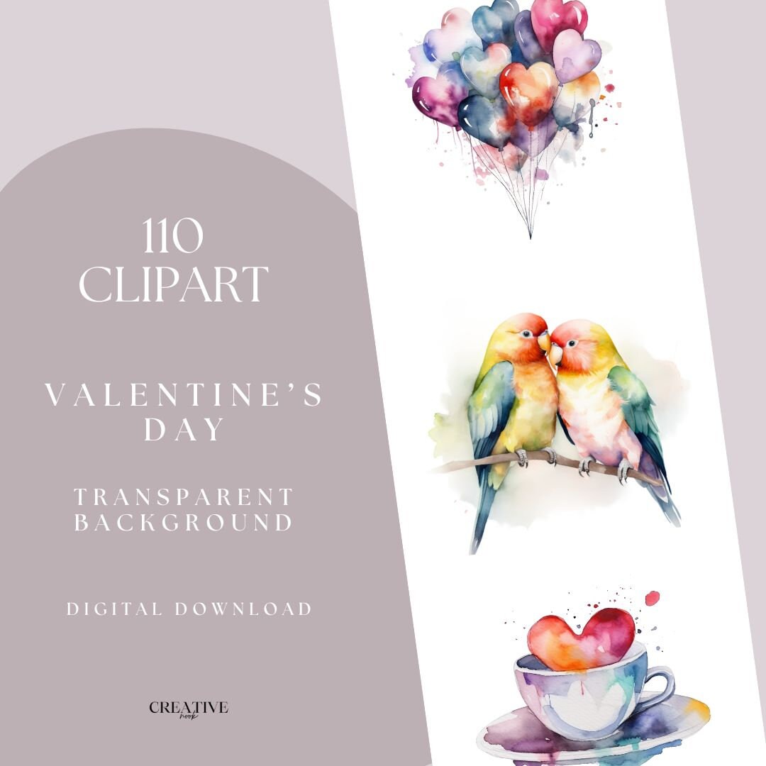 Valentine's Day Clipart, Love Day Graphic, Valentine's Clipart ...