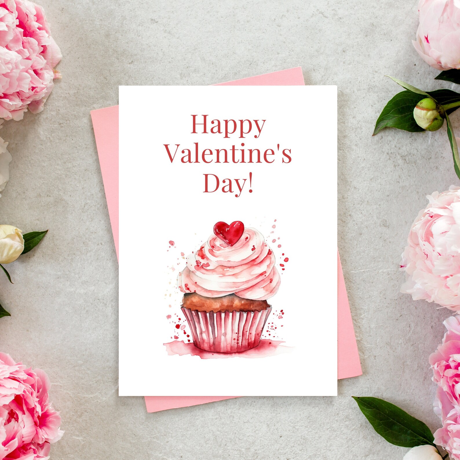 Happy Valentine's Day Card, Printable Love Card, Valentine Card ...
