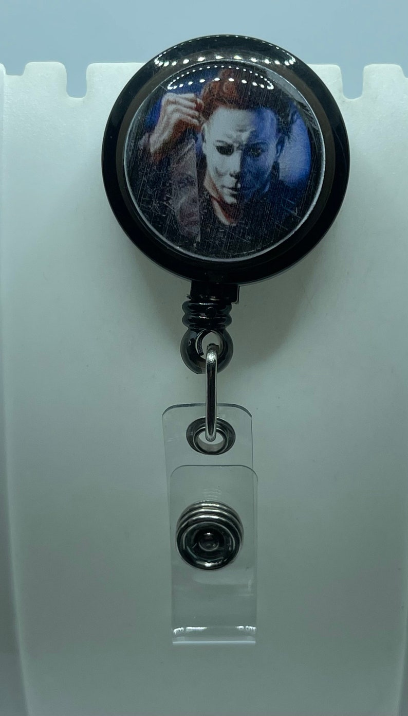 Michael Myers Badge Reel Horror Movies Halloween - Etsy